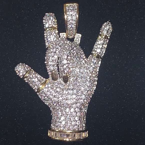 Accessories | Hip Hop Peace Sign Pendant | Poshmark